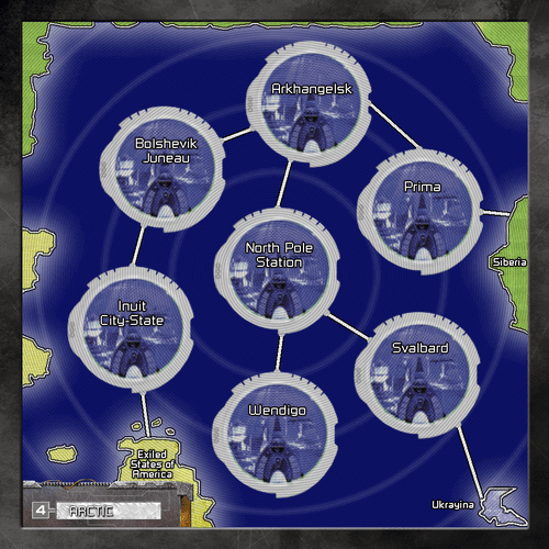 Arctic - new map | Risk 2210 A.D.