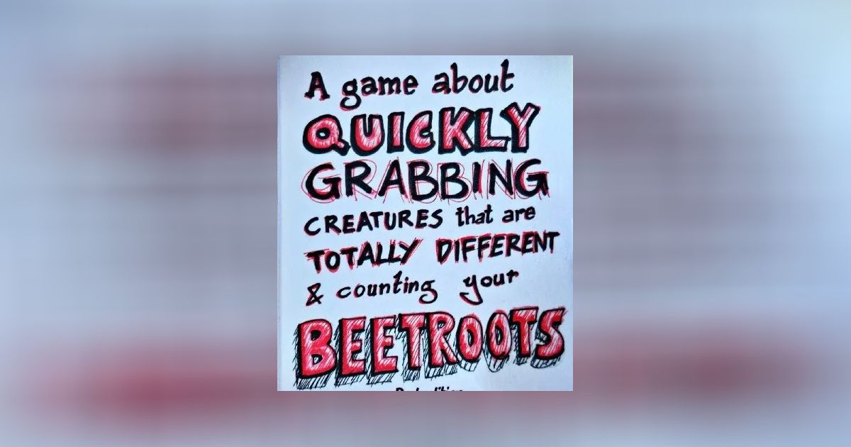 A game about quickly grabbing creatures that are totally different ...