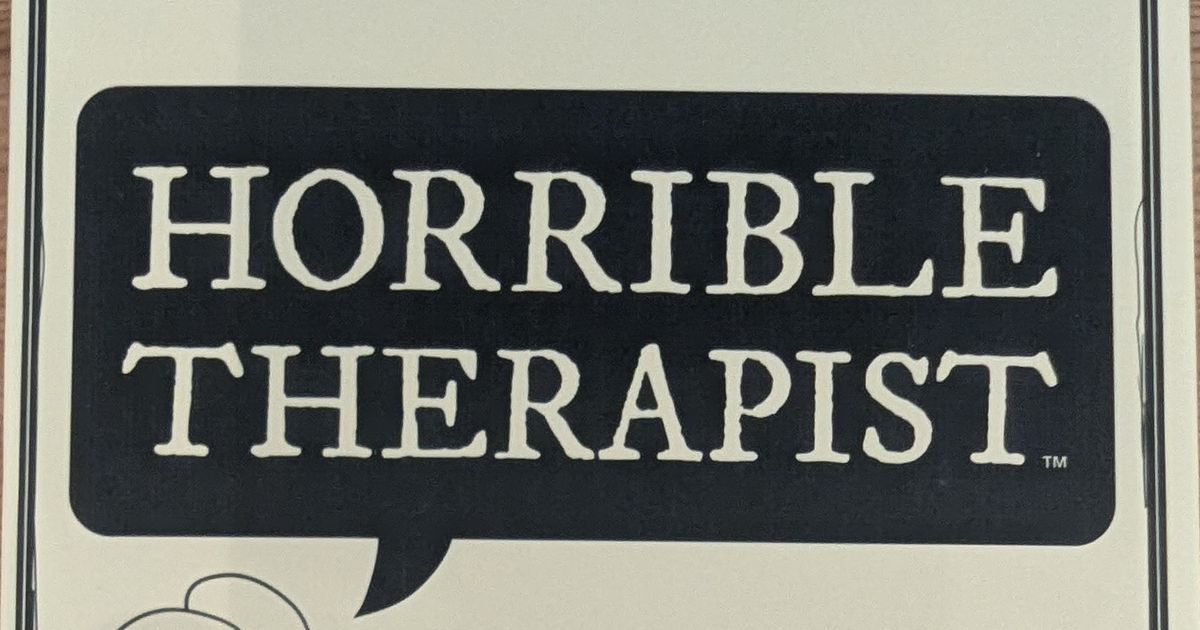 Horrible Therapist | Board Game | BoardGameGeek