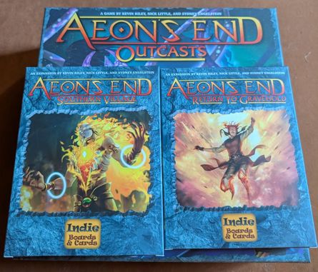 CLOSED《Aeon’s Auction》 Aeon's End Wave 5 Outcasts+, Wave 7 Past & Future