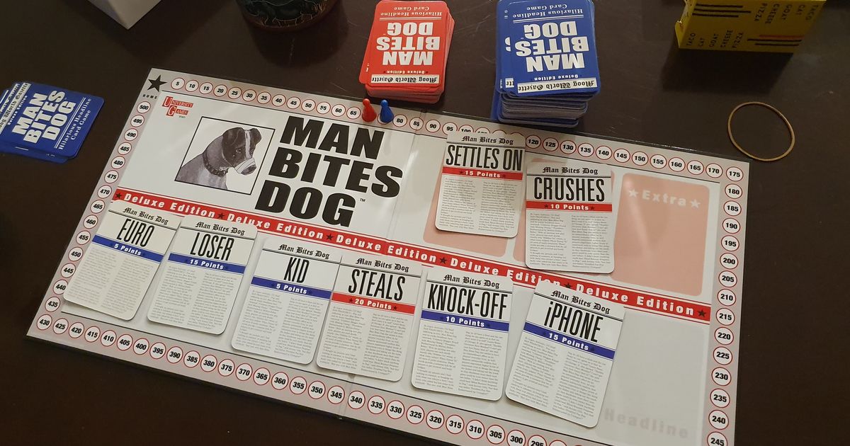 Man Bites Dog: Deluxe Edition | Board Game | BoardGameGeek