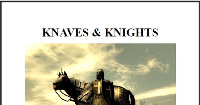 Knaves & Knights | Board Game | BoardGameGeek