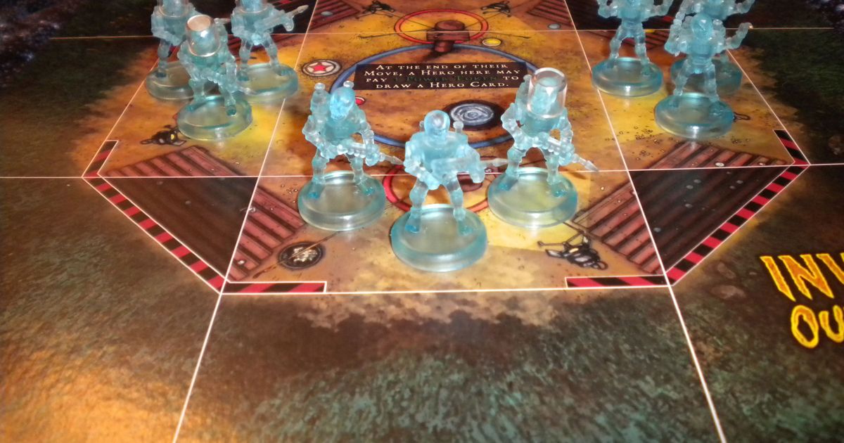 Invasion From Outer Space: Cloaked Martian Scouts | Board Game ...