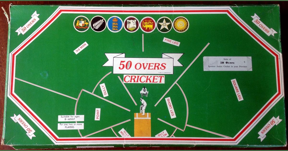 50 Overs Cricket | Board Game | BoardGameGeek