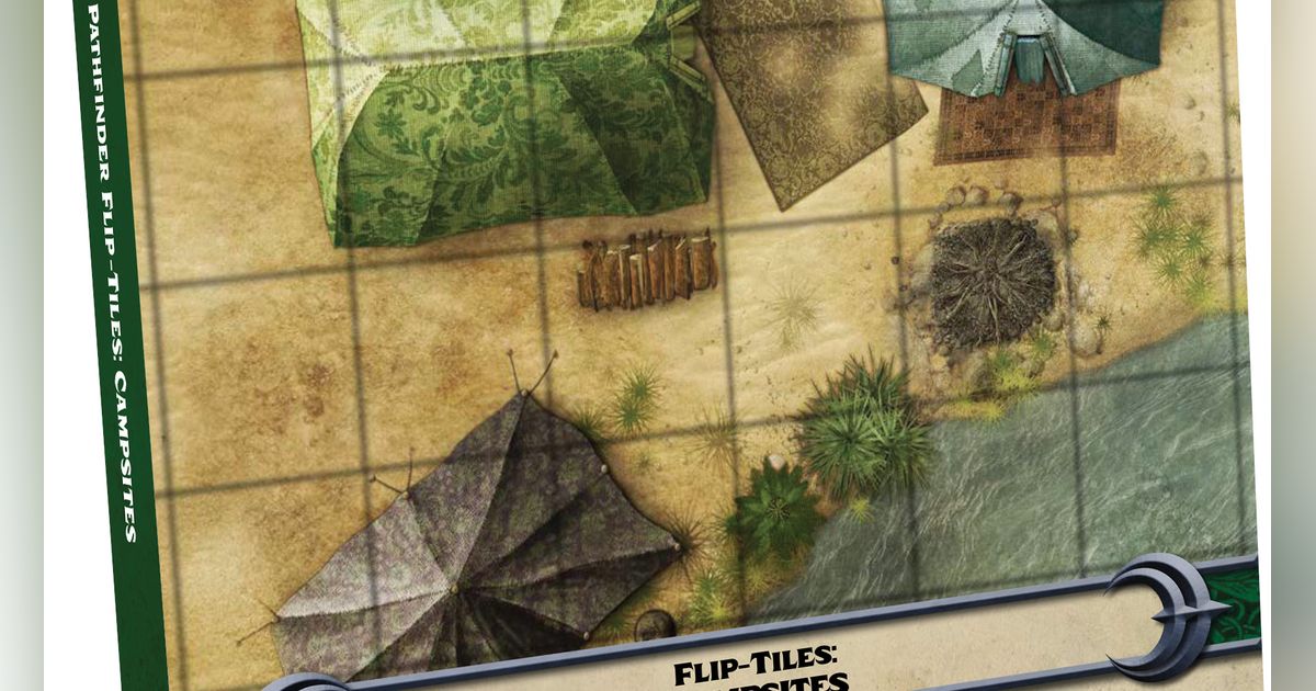 Pathfinder Flip-Tiles: Pathfinder Flip-Tiles: Campsites | RPG Item ...