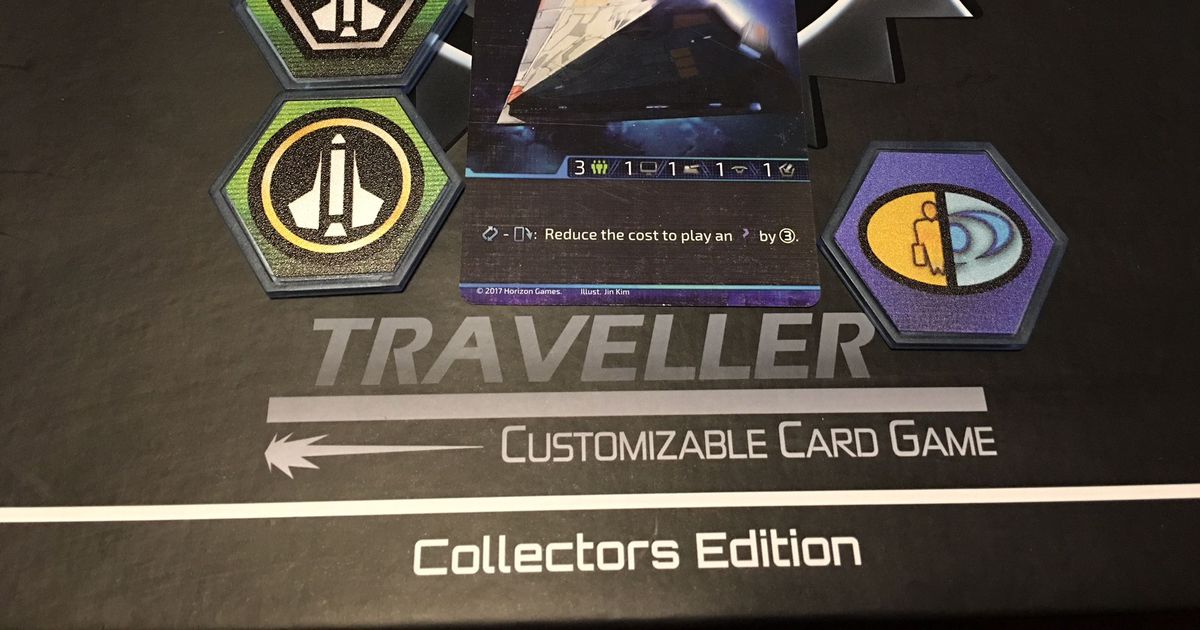 Traveller Customizable Card Game: Collector's Edition | Board Game ...