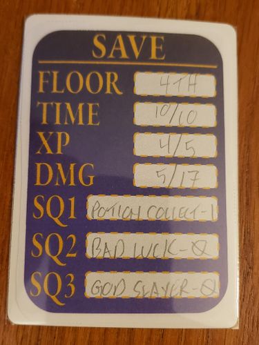 Save Cards | Quest for the Lost Pixel