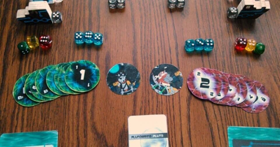 Plundering Pluto | Board Game | BoardGameGeek