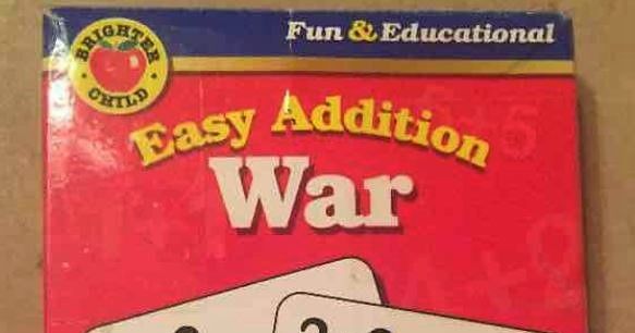 Easy Addition War | Board Game | BoardGameGeek
