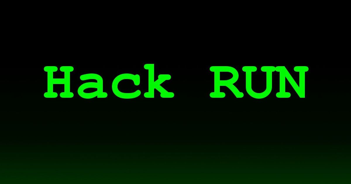 Hack Run | Video Game | VideoGameGeek