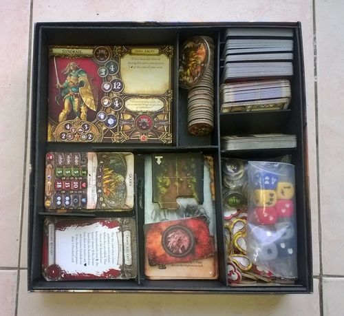 Insert for descent cards and tokens | Descent: Journeys in the Dark ...