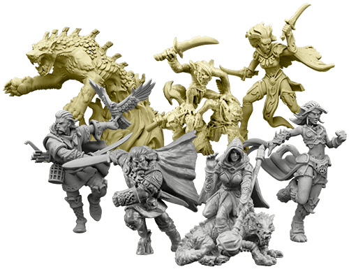 Descent 2nd Edition Miniatures Overview