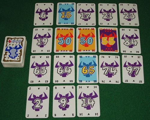 Games with cards that go from 1-100