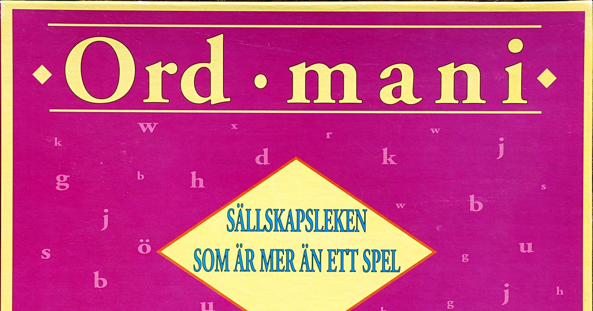 Ord Mani | Board Game | BoardGameGeek