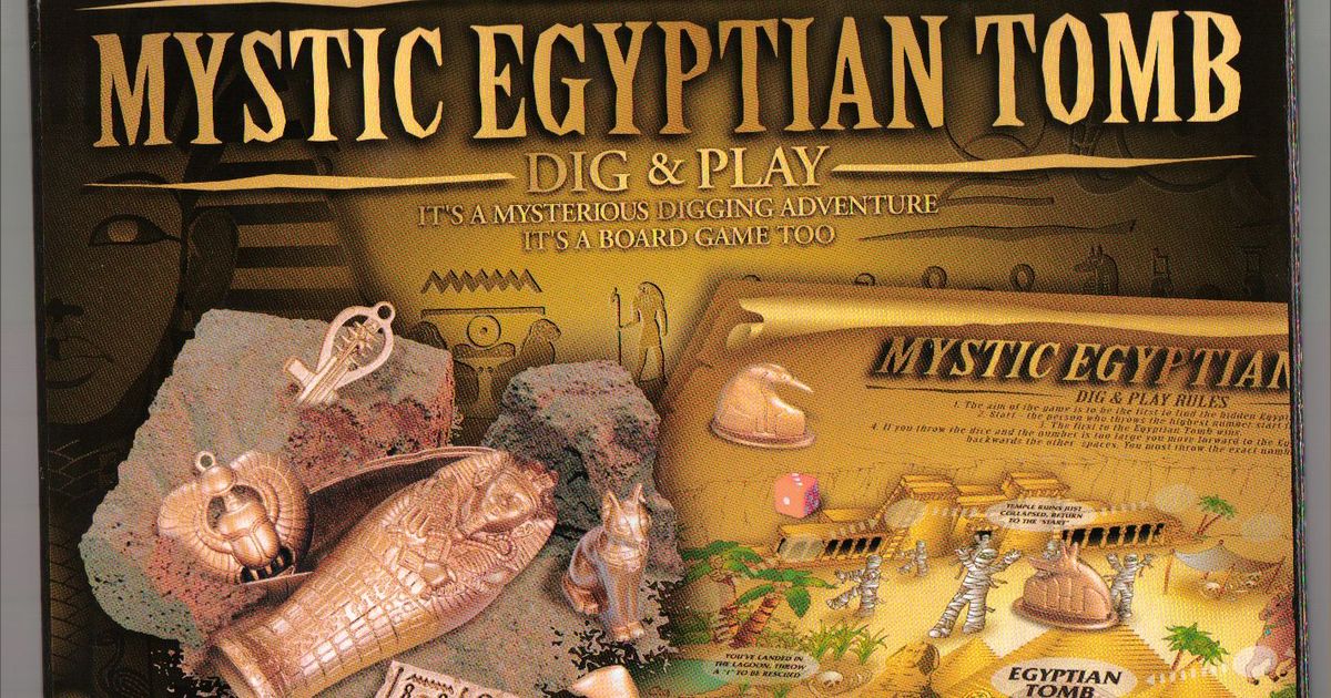 Mystic Egyptian Tomb | Board Game | BoardGameGeek