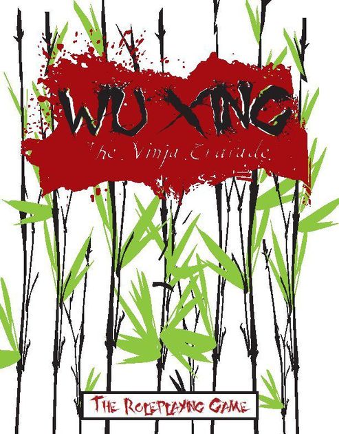 Wu Xing Form Fillable Character Sheet v1.0 | Wu Xing: The Ninja Crusade