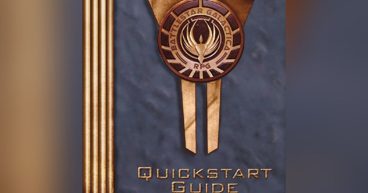 Battlestar Galactica RPG Quickstart Guide | RPG Item | RPGGeek