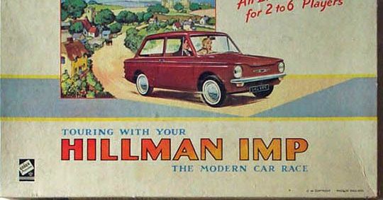 Touring with Your Hillman Imp Game | Board Game | BoardGameGeek