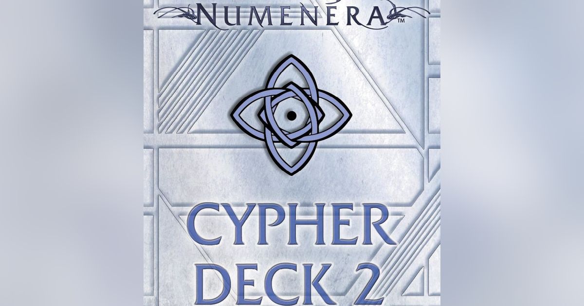 Numenera Cypher Deck 2 | RPG Item | BoardGameGeek