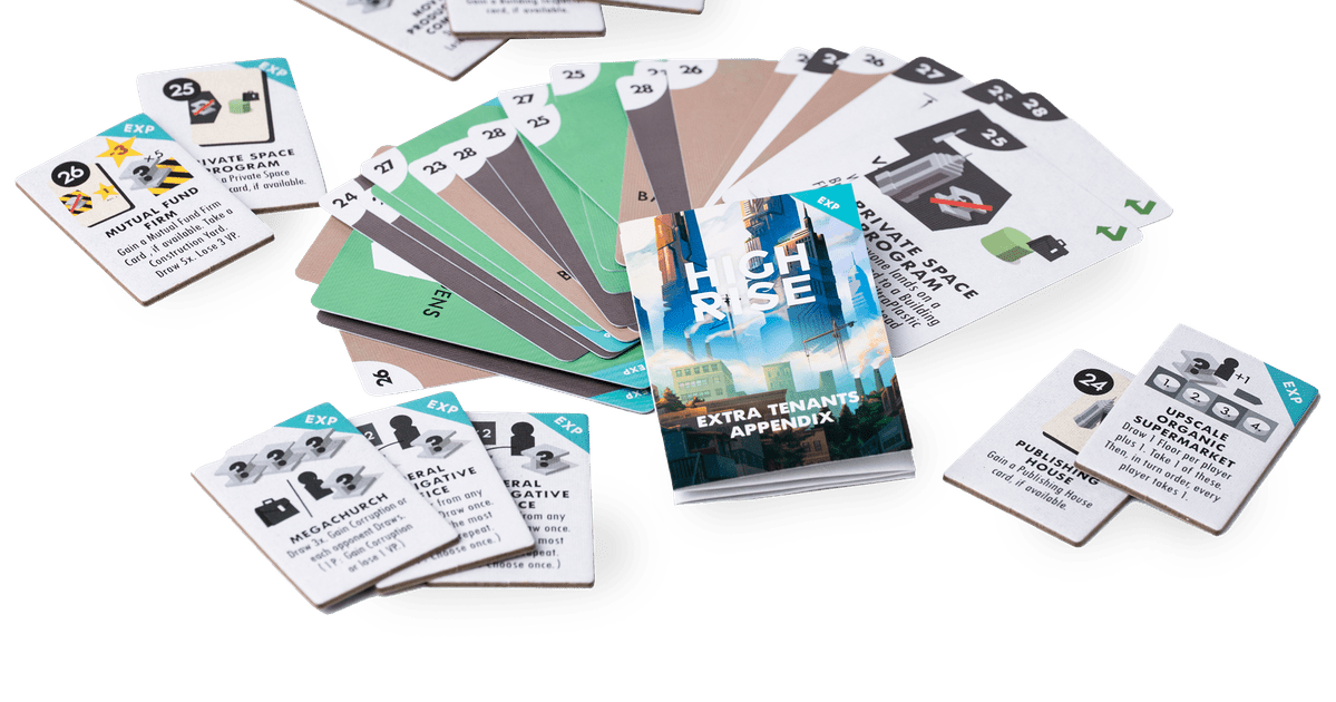 High Rise: Extra Tenants 2021 | Board Game | BoardGameGeek