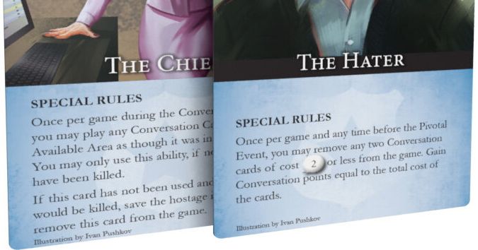 Hostage Negotiator: Career – Negotiator Cards | Board Game | BoardGameGeek