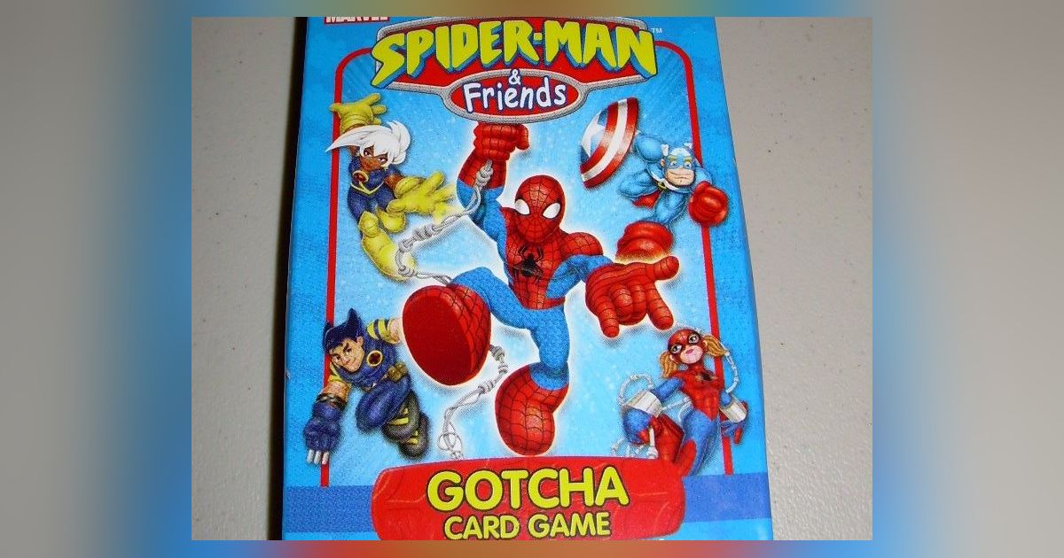 Spider-Man & Friends Gotcha Card Game | Board Game | BoardGameGeek