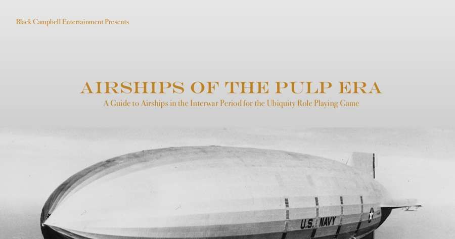 Airships of the Pulp Era | RPG Item | RPGGeek