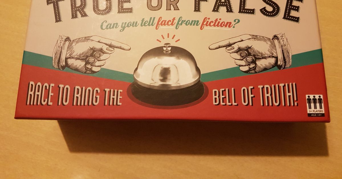 The Game of True or False | Board Game | BoardGameGeek
