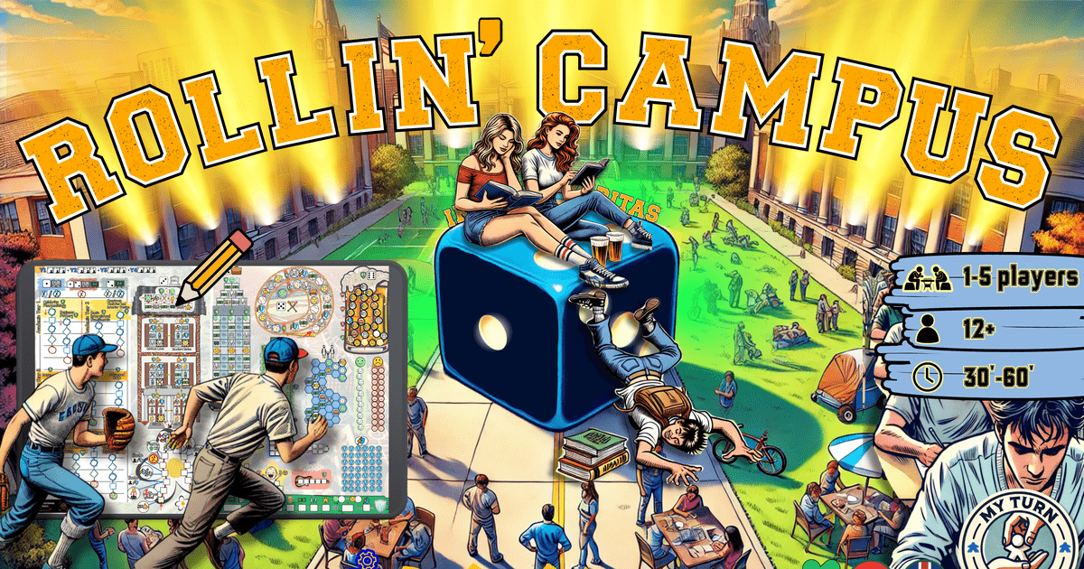 Rollin' Campus | Board Game | BoardGameGeek