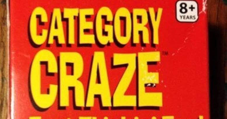 Category Craze | Board Game | BoardGameGeek