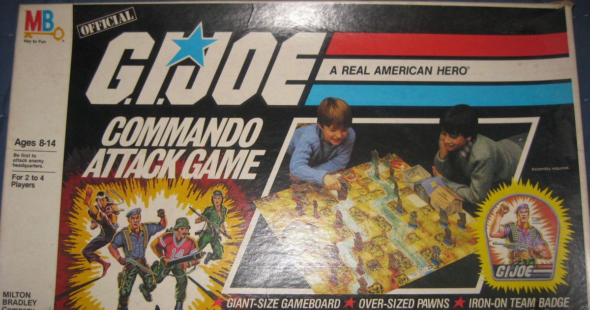 G.I. Joe Commando Attack | Board Game | BoardGameGeek