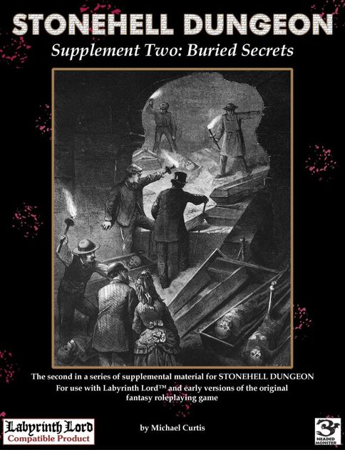 Stonehell Dungeon Supplement Two: Buried Secrets | RPG Item | RPGGeek