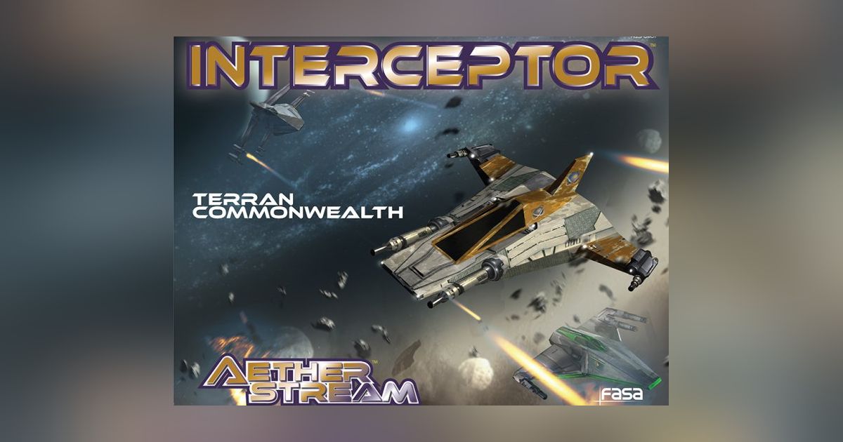 Aetherstream: Interceptor – Terran Commonwealth Squadron Set | Board ...