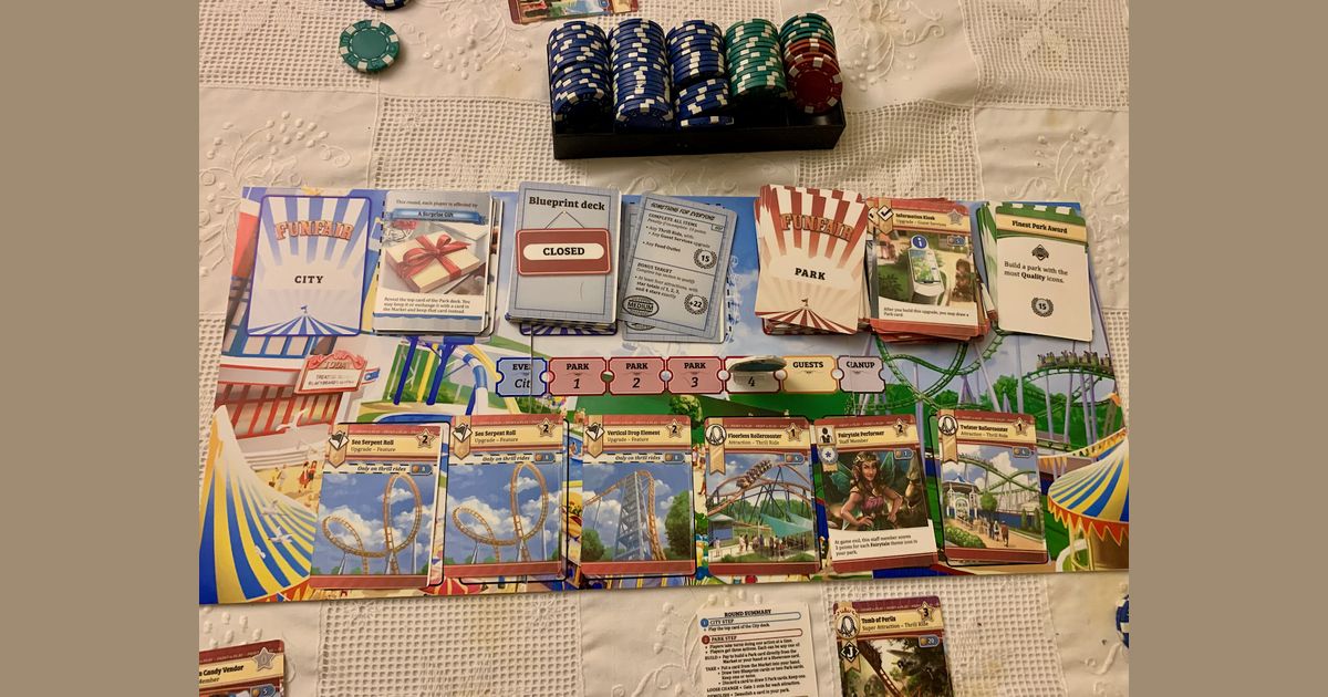 Funfair: "park" your "amusement" in this light, fun tableau builder ...