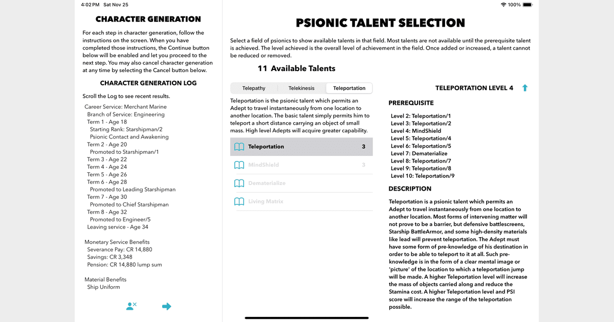 Weird Science Space Opera Characters App Development