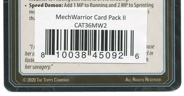 BattleTech: MechWarrior Card Pack II | Board Game | BoardGameGeek