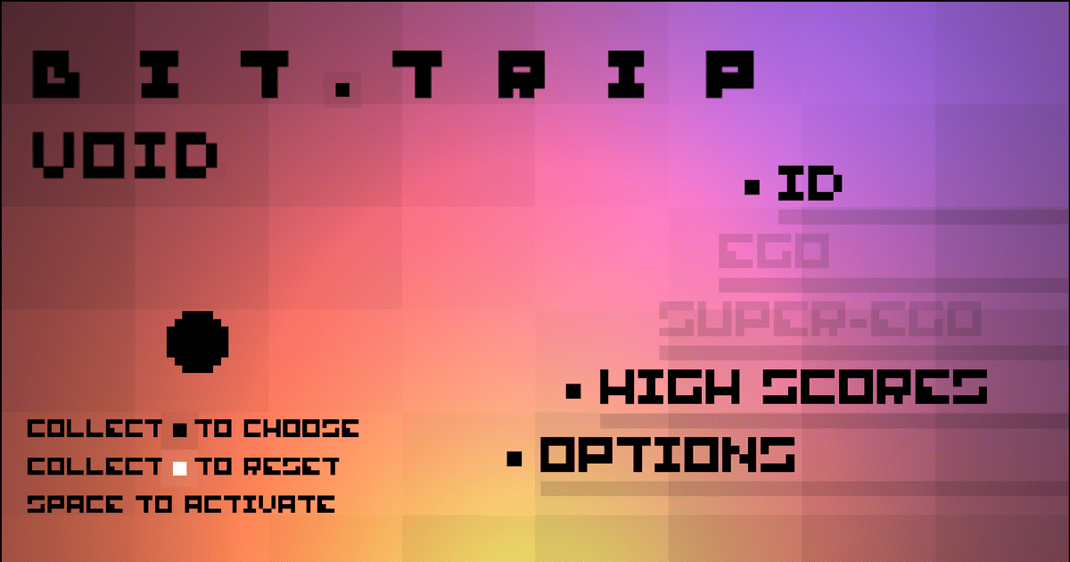 Bit.Trip Void | Video Game | VideoGameGeek