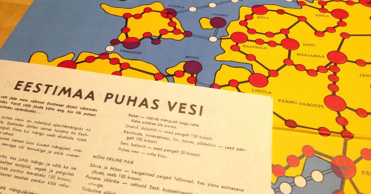Eestimaa Puhas Vesi | Board Game | BoardGameGeek