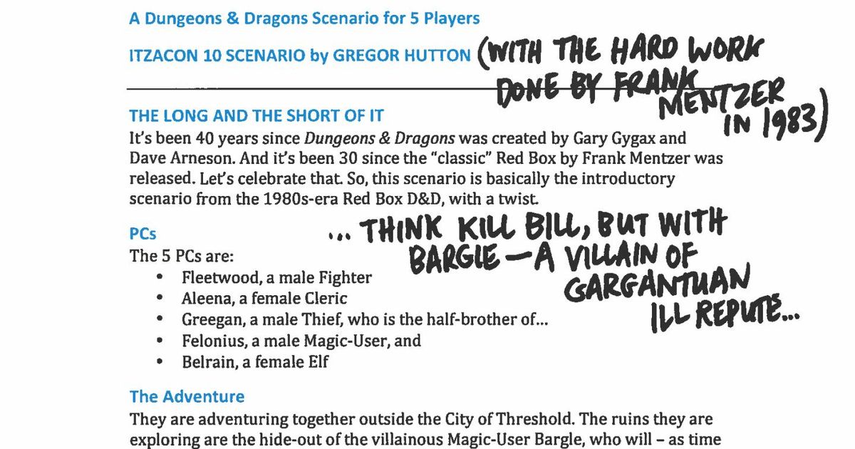 Kill Bargle Part 1 | RPG Item | RPGGeek