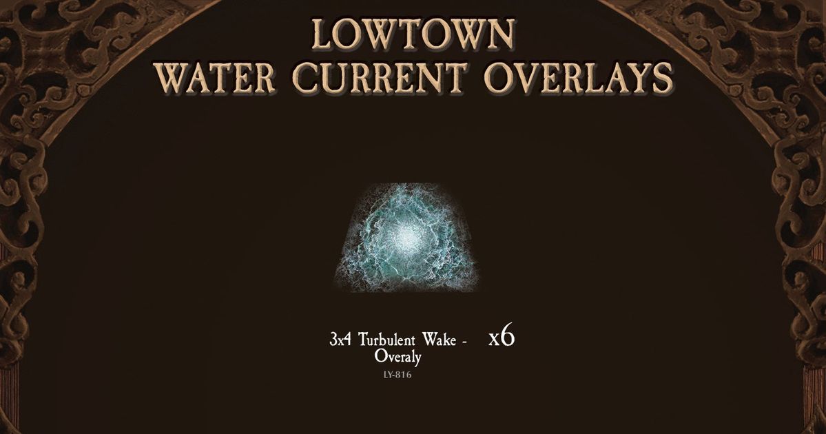 Lowtown Water Current Overlays | RPG Item | RPGGeek