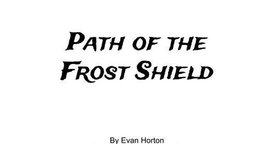 Path of the Frost Shield | RPG Item | RPGGeek