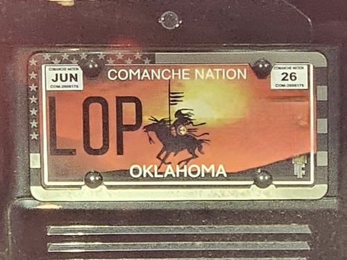 The Comanche Nation got a new license plate | Comanchería: The Rise and ...