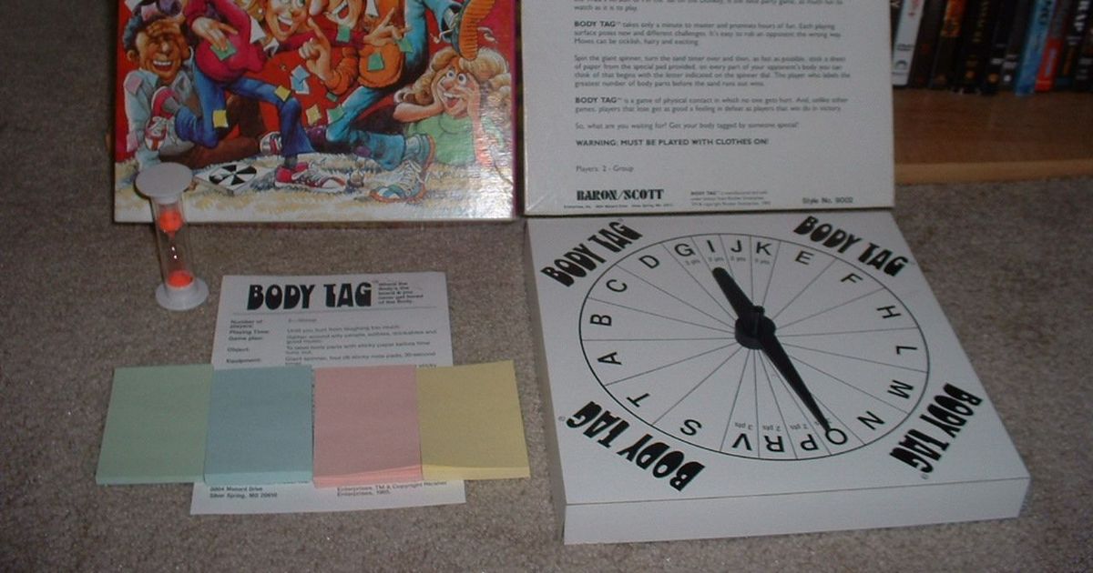 Body Tag | Board Game | BoardGameGeek