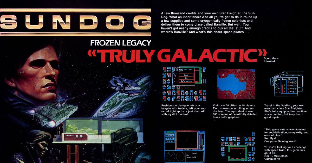 SunDog: Frozen Legacy | Video Game | VideoGameGeek