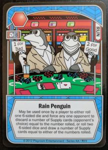Psychic Penguins and the Voyage Home: Rain Penguin Promo Card | Board ...