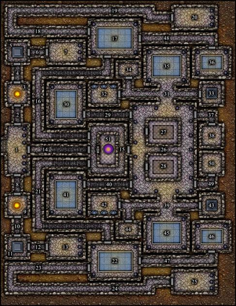 VTT Map Set 146: Heart of the Temple | RPG Item | RPGGeek