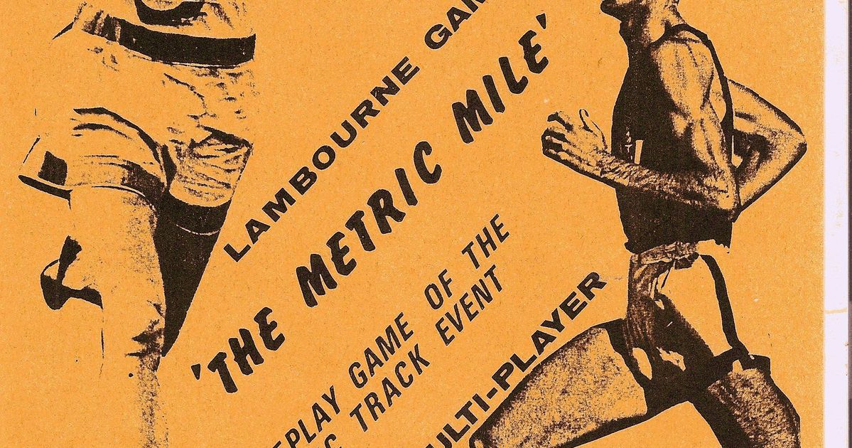 Metric Mile | Board Game | BoardGameGeek