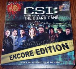 CSI: The Board Game – Encore Edition | Board Game | BoardGameGeek