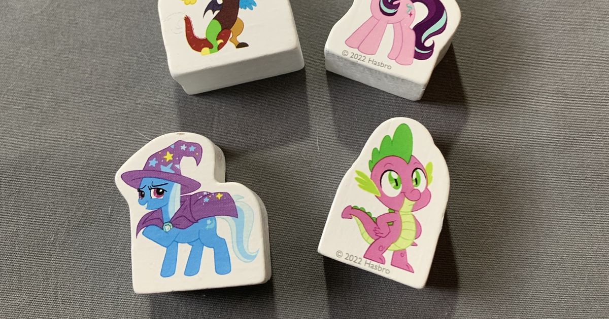 My Little Pony Deck-Building Game: Meeple Pack #2 | Board Game ...