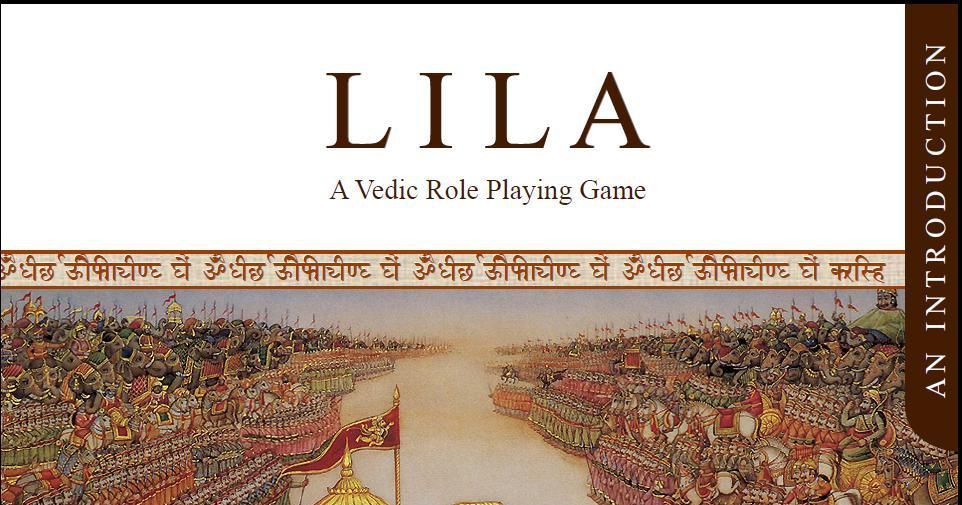 Lila: A Vedic Role Playing Game, An Introduction | RPG Item | RPGGeek